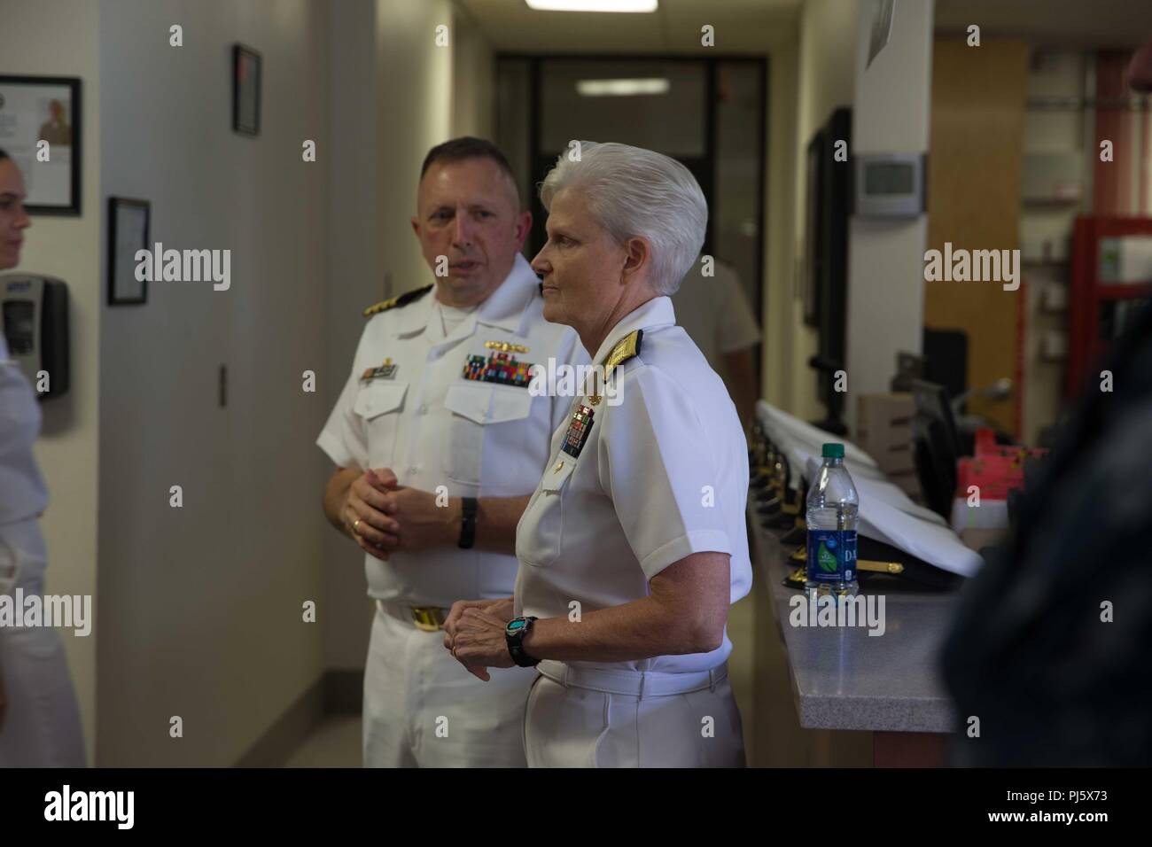 U.S. Navy Rear Adm. Gayle D. Shaffer director, Health Services ...