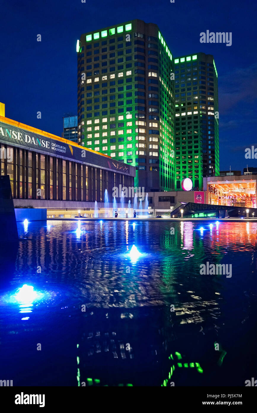 Montreal,Canada 3 September, 2018. Complexe Desjardins as seen from the ...