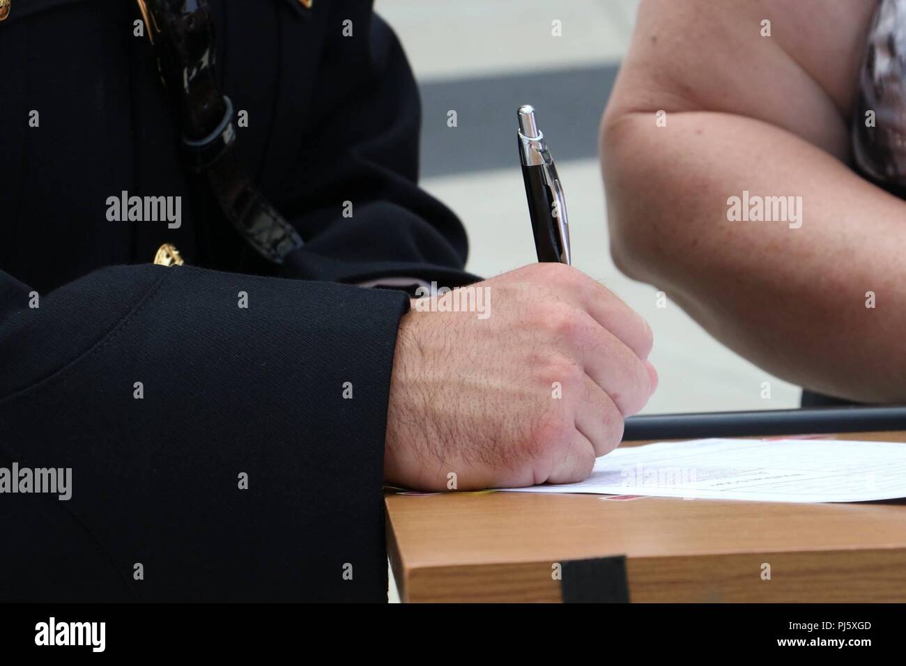 2ndLt. Preston Towers commissioned through Officer Selection Station ...