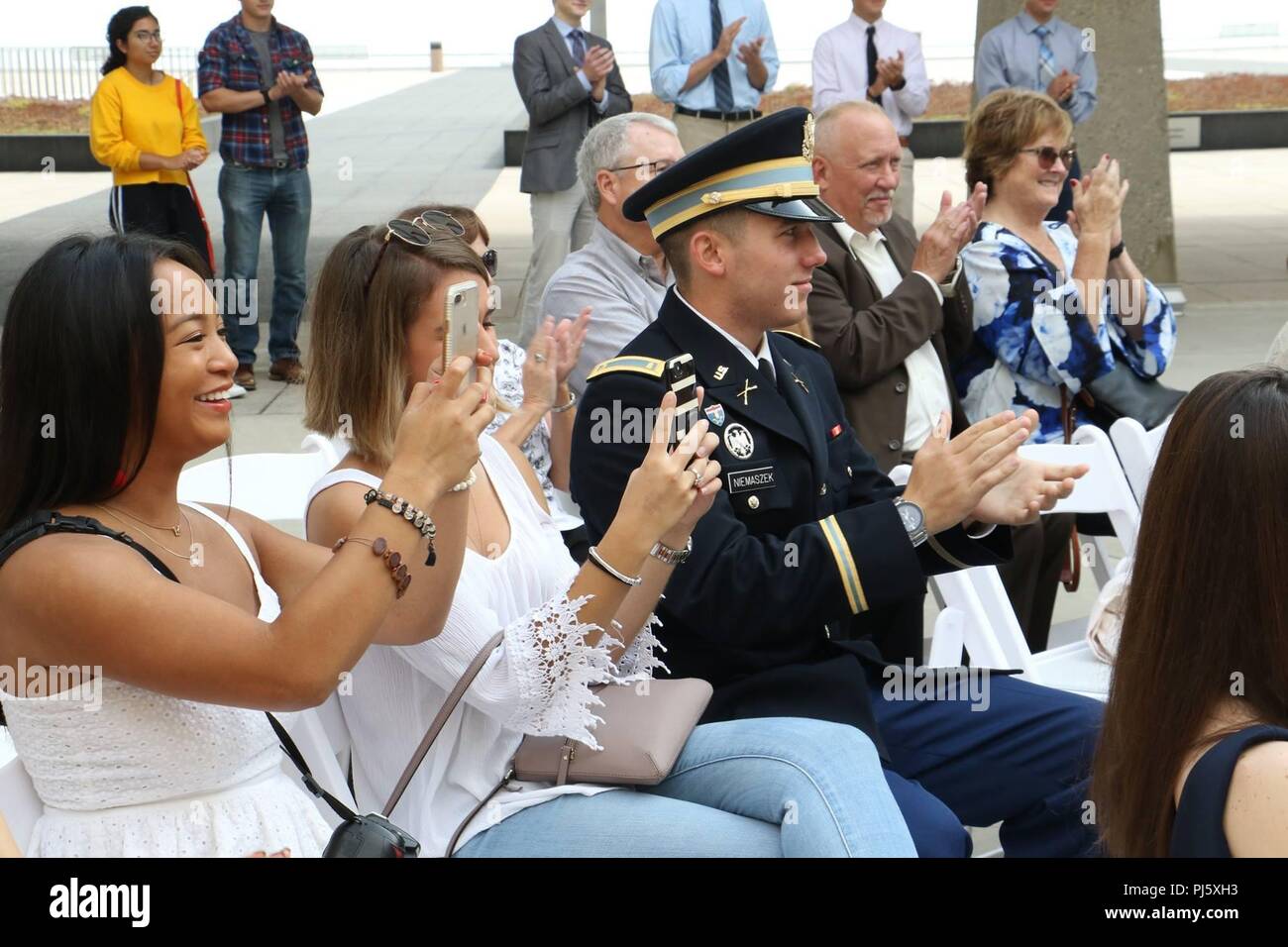 2ndLt. Preston Towers commissioned through Officer Selection Station ...