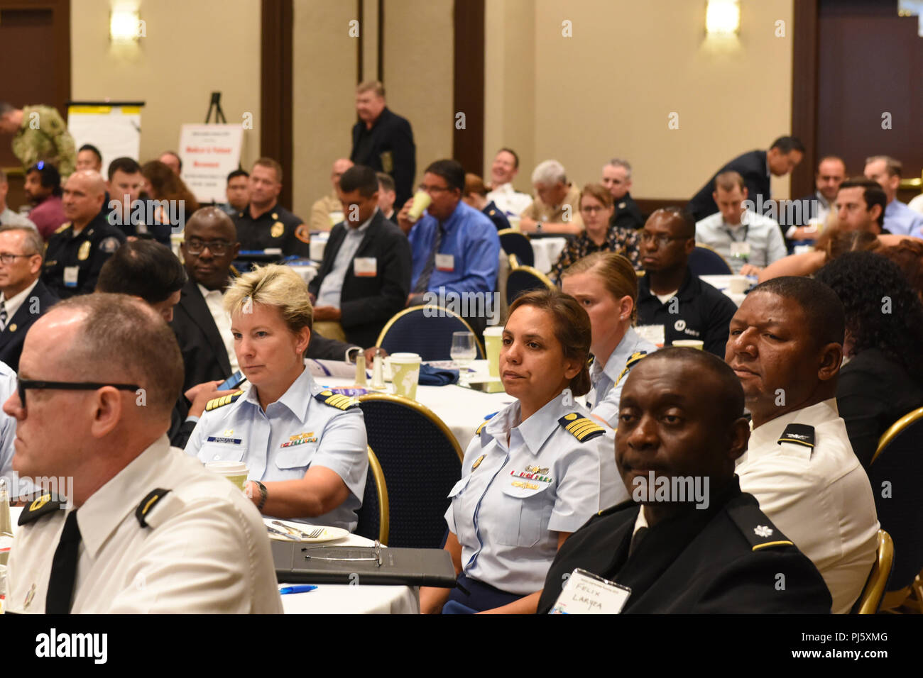 Capt. Monica Rochester, commander, Sector Los Angeles-Long Beach, and ...