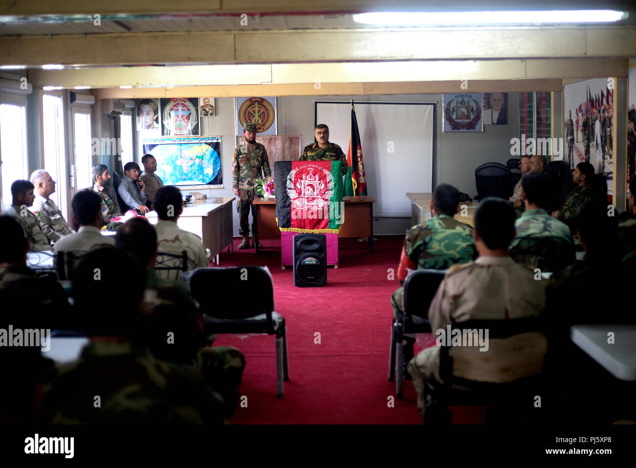 HELMAND PROVINCE, Afghanistan (August 26, 2018) – Afghan Army Brig. Gen ...