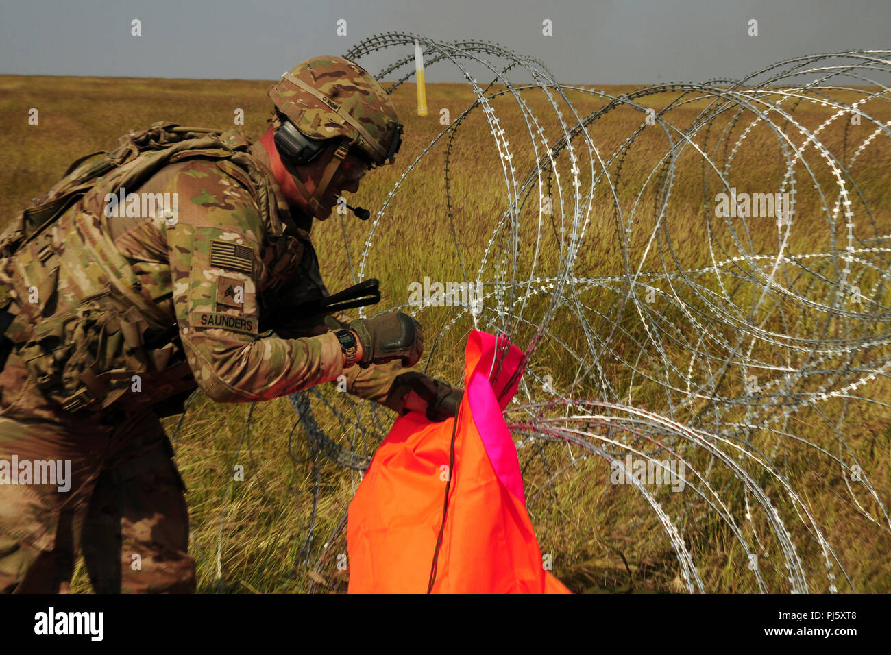 U s army sgt garrett saunders hi-res stock photography and images - Alamy