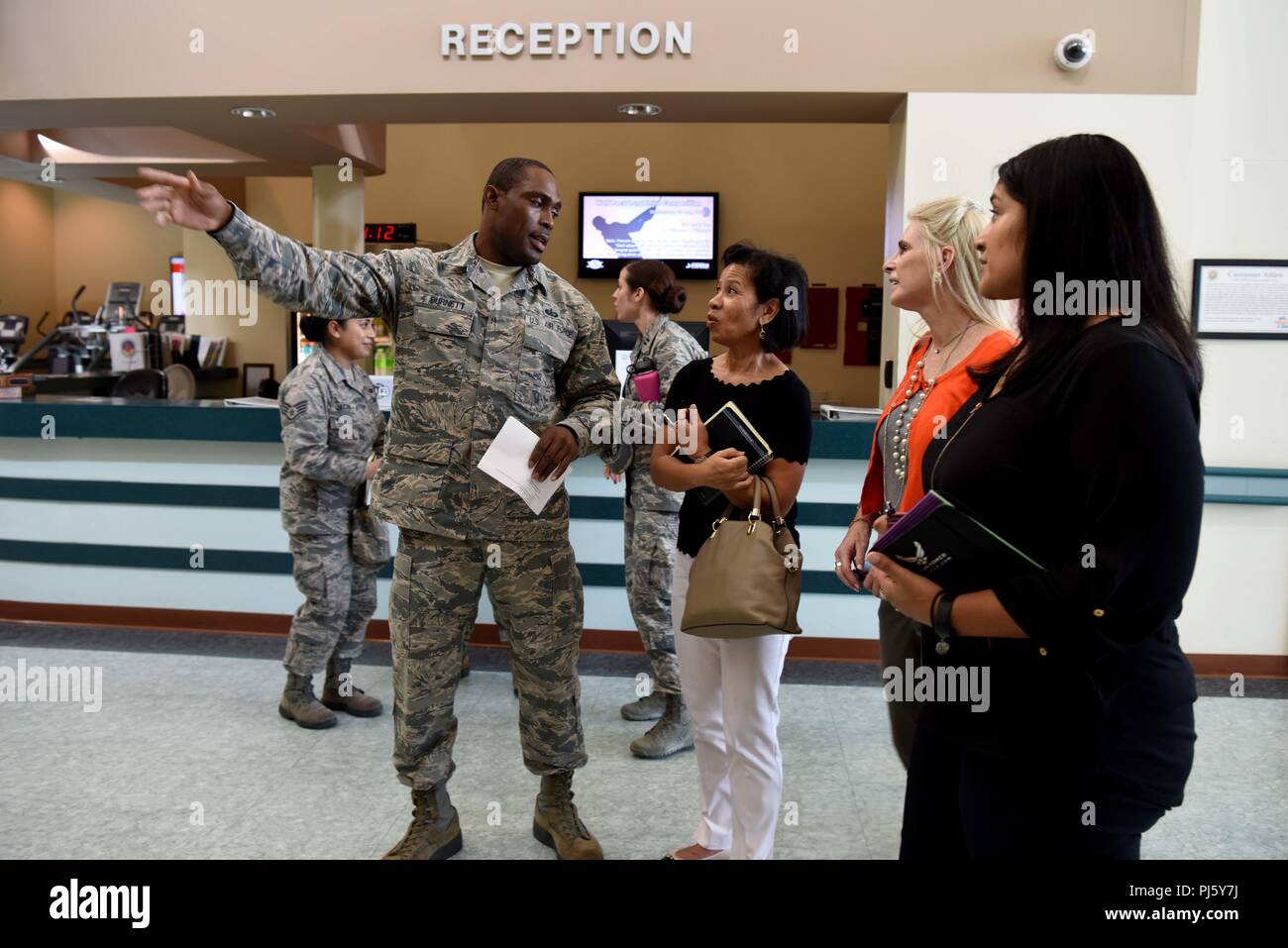 U.S. Air Force Tech. Sgt. Kedist Burnett, 8th Force Support Squadron ...