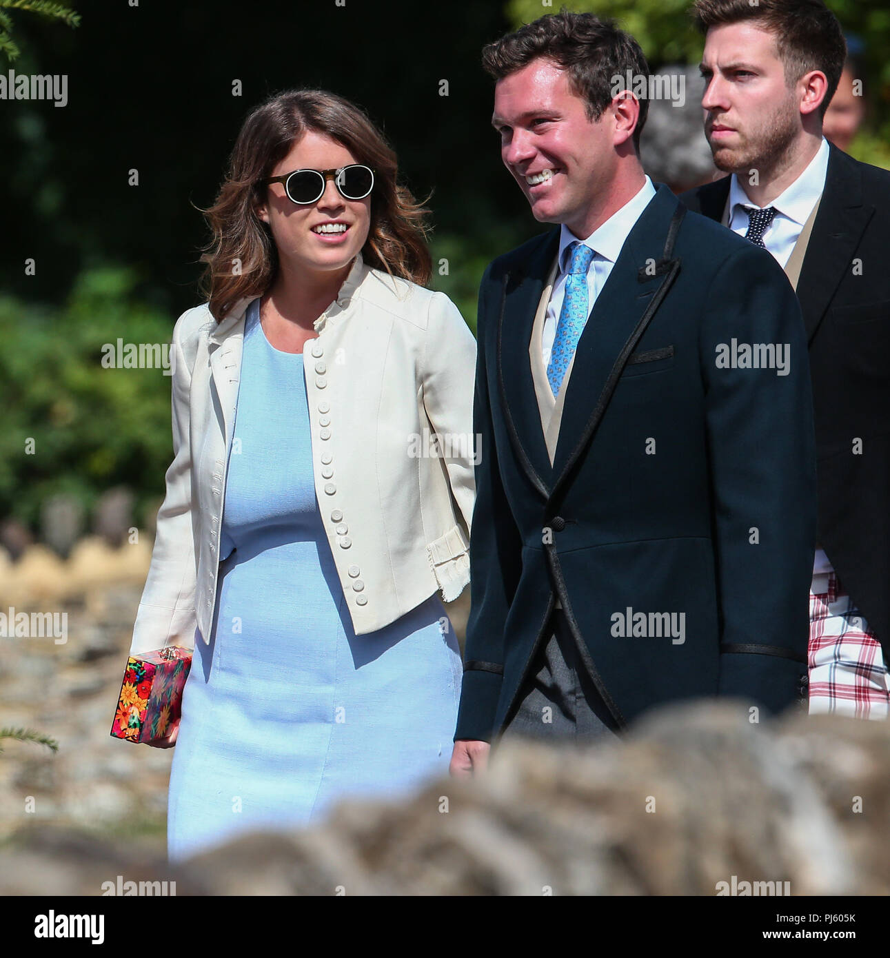 The wedding of Charlie Van Straubenzee and Daisy Jenks at St. Mary the ...