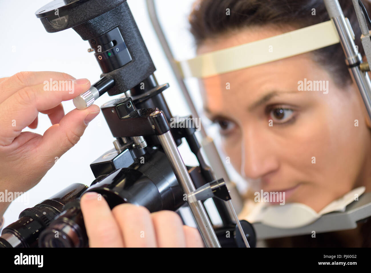eye under observation Stock Photo - Alamy