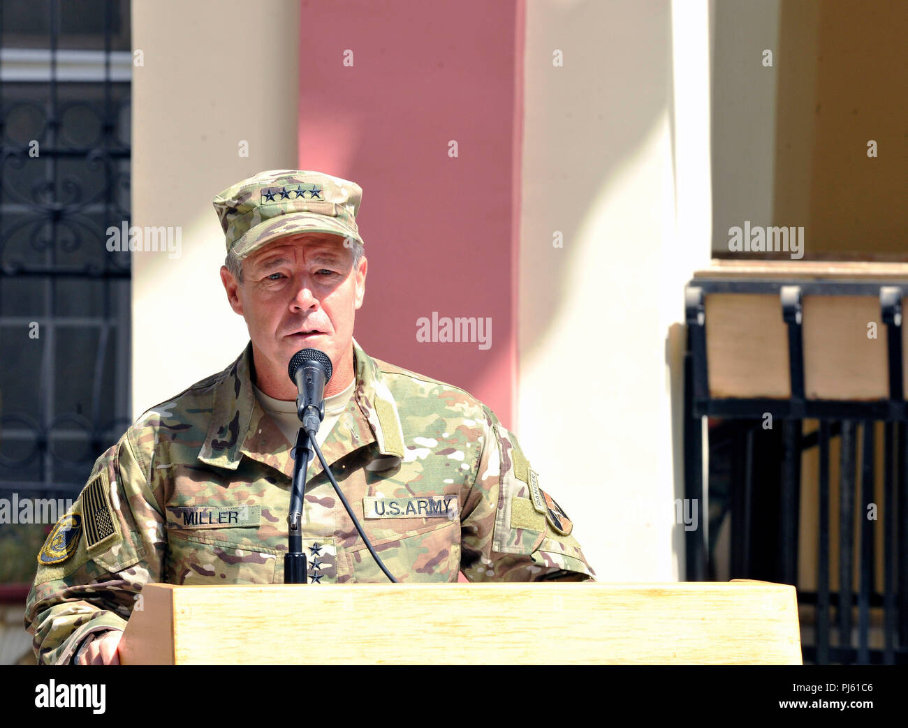 KABUL, Afghanistan (September 2, 2018) -- U.S. Army Gen. Scott Miller ...