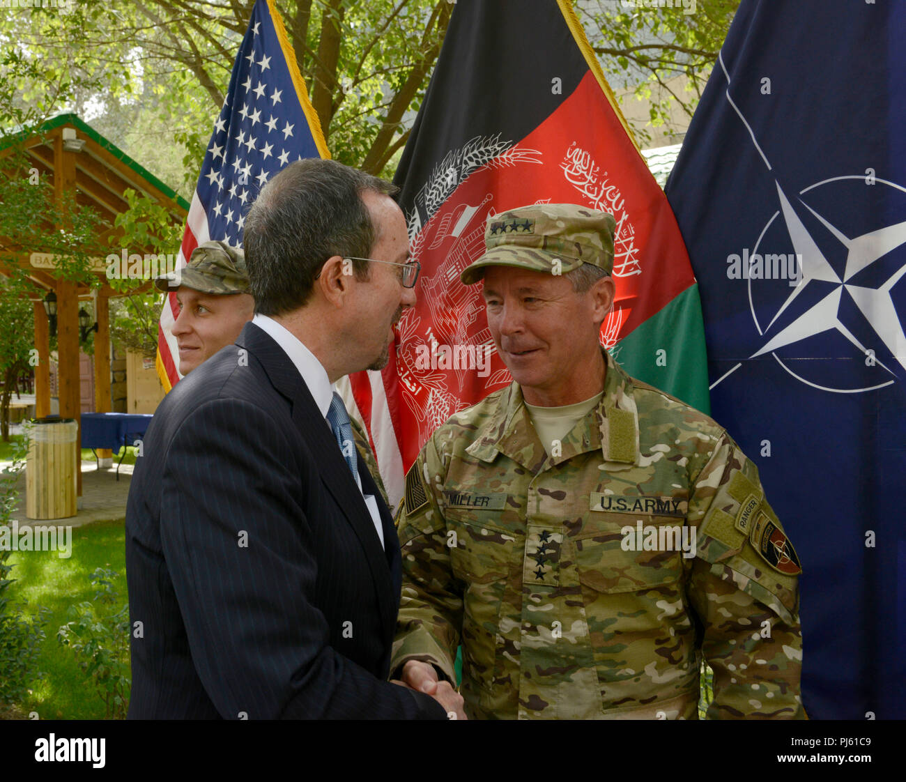 KABUL, Afghanistan (September 2, 2018) -- John Bass, U.S. Ambassador to ...