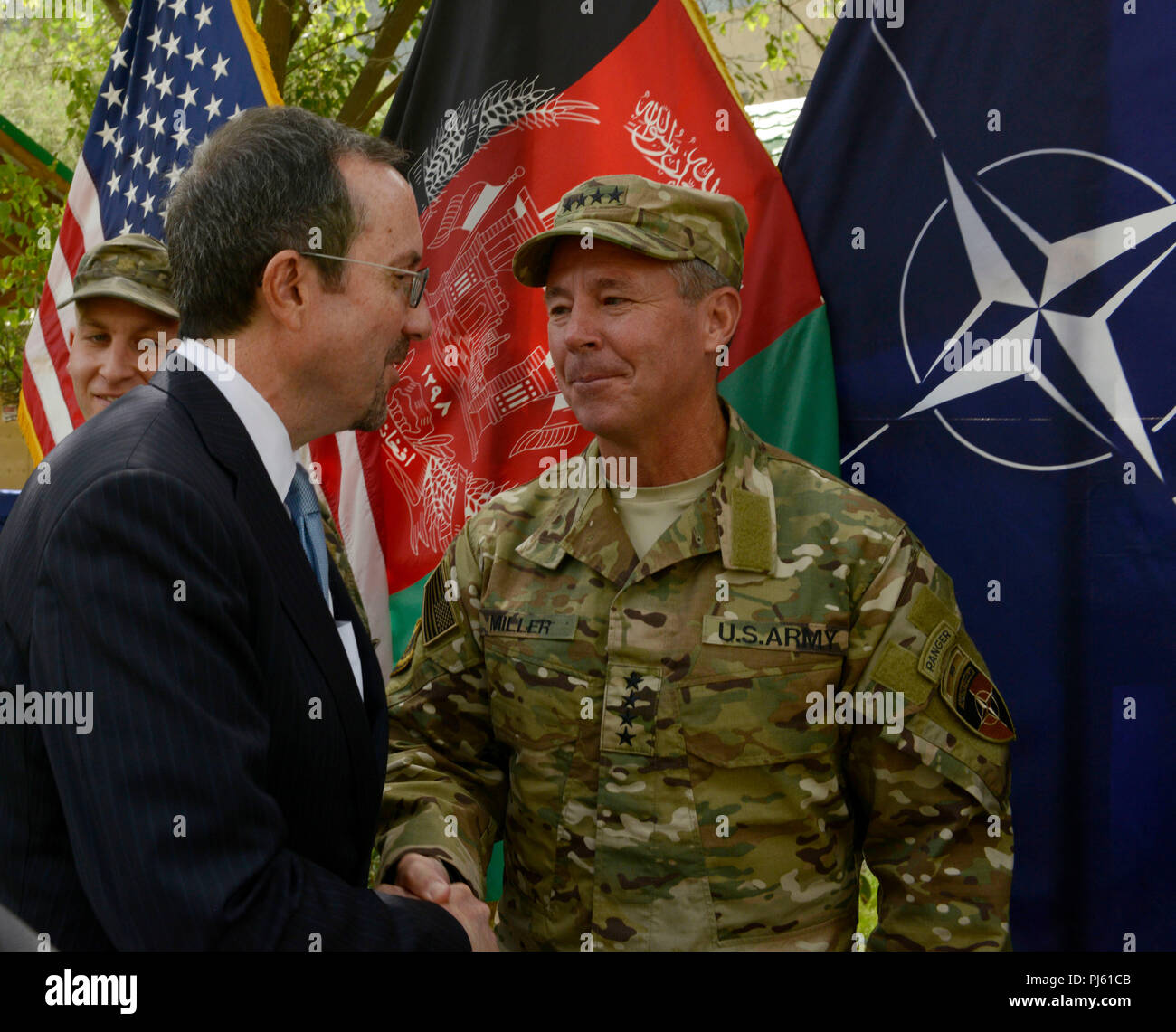 KABUL, Afghanistan (September 2, 2018) -- John Bass, U.S. Ambassador to ...