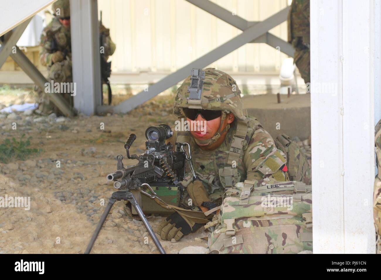 Soldiers from 2nd Battalion 23rd Infantry Regiment provide SECFOR ...