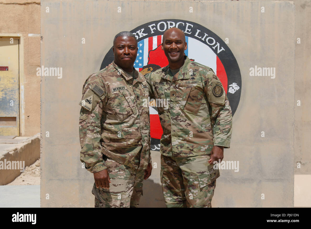 Brig. Gen. Xavier Brunson, chief of staff for Combined Joint Task Force ...