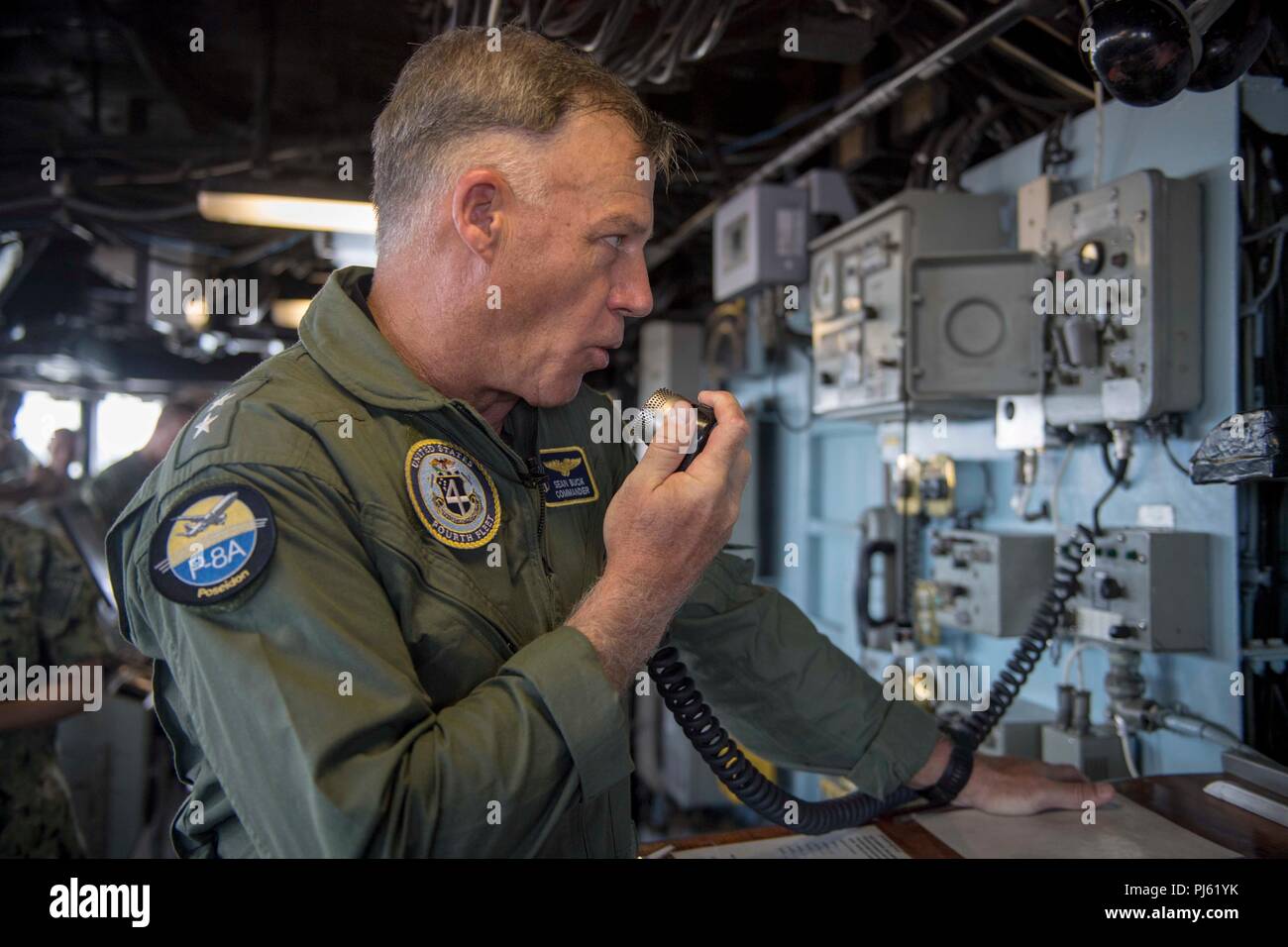 180902-N-GX781-0117 CARTAGENA, Colombia (Sept. 2, 2018) Rear Adm. Sean ...