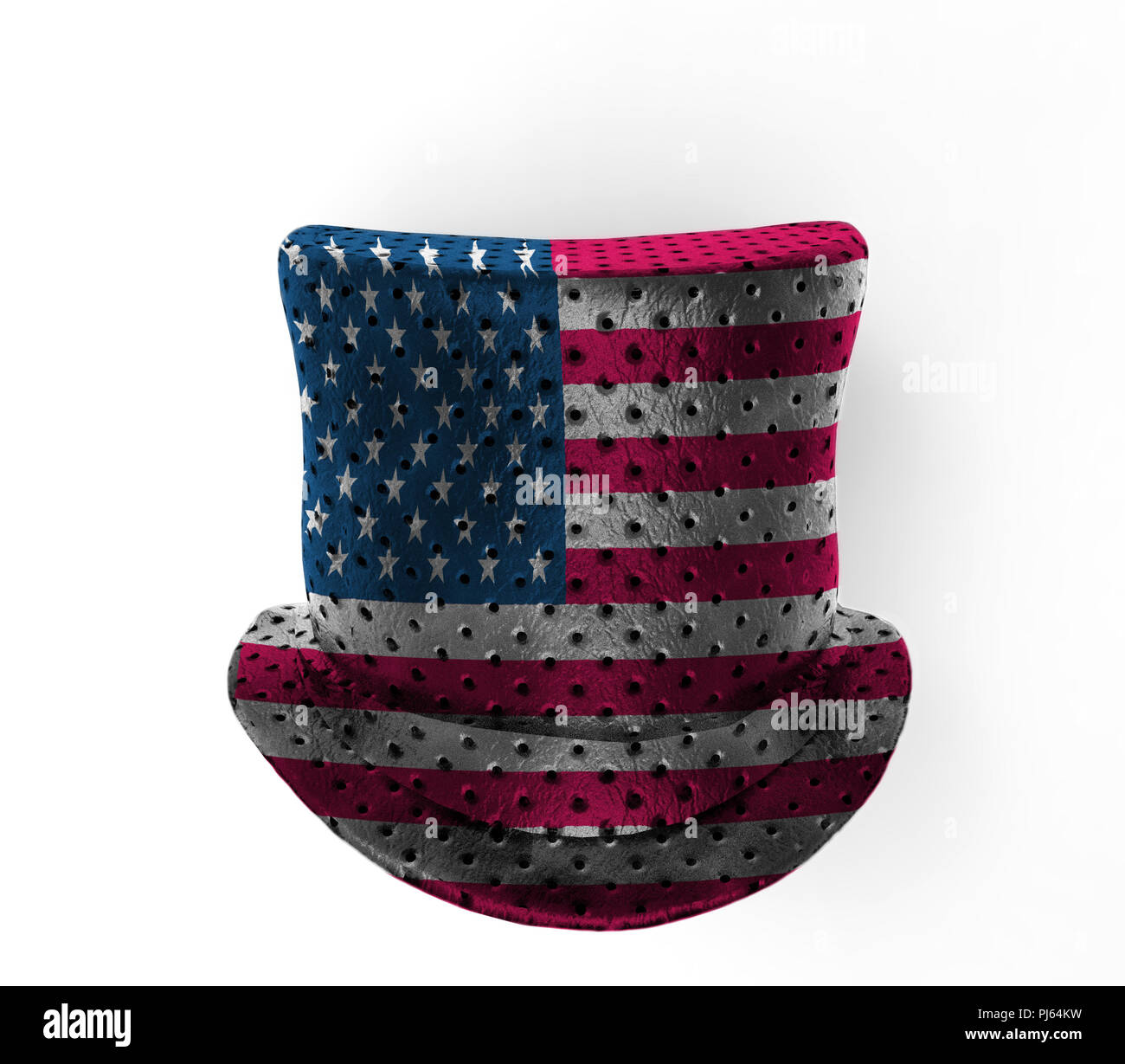 Red Top Hat Cut Out