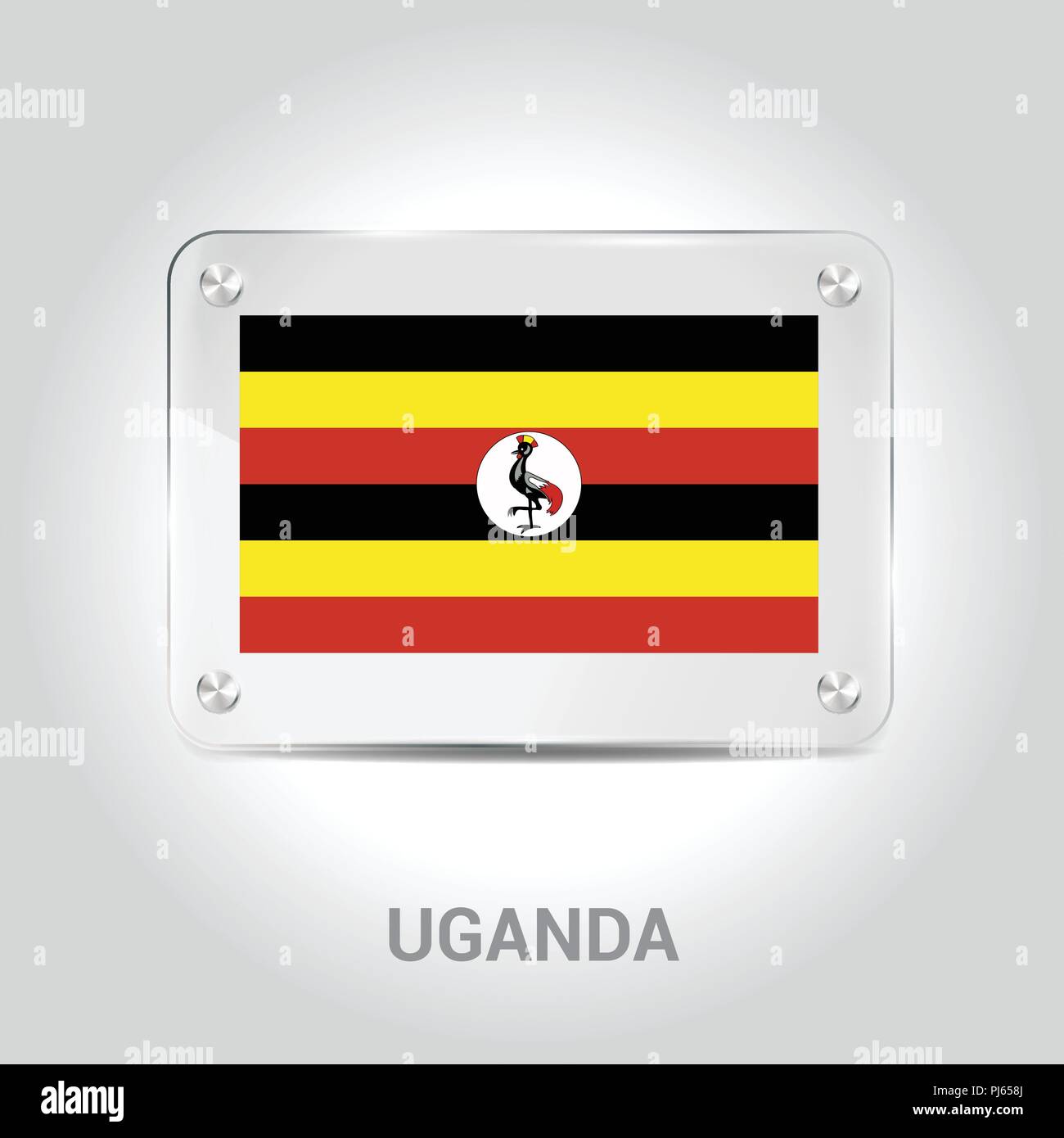 Ugandan symbol Stock Vector Images - Alamy
