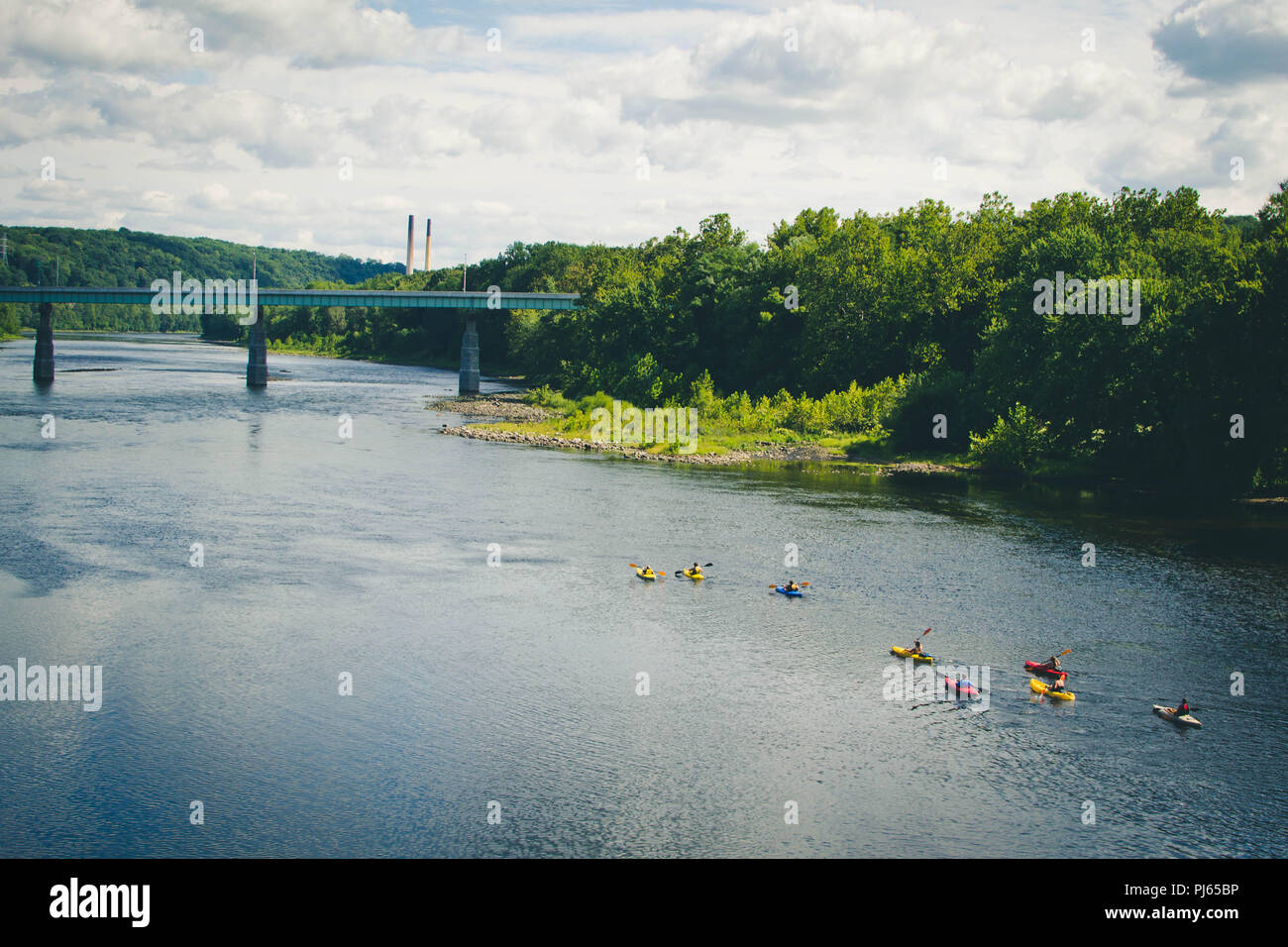 Delaware water gap bridge hi-res stock photography and images - Alamy