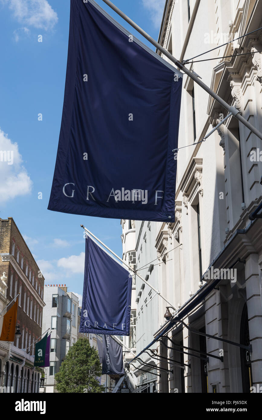 Graff shop london hi-res stock photography and images - Alamy
