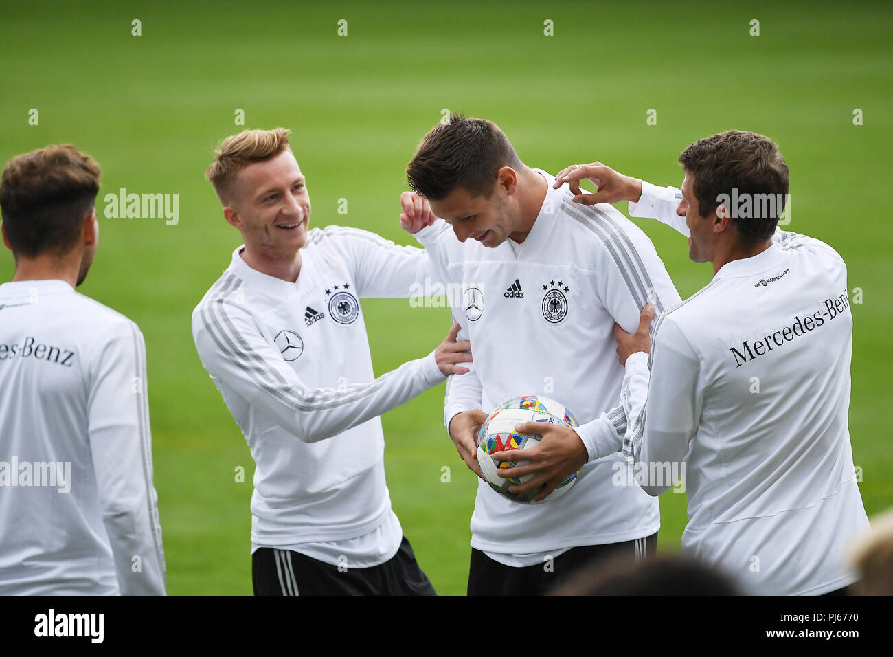 Marco Reus (Germany), Niklas Suele (Germany), Thomas Mueller (Germany ...