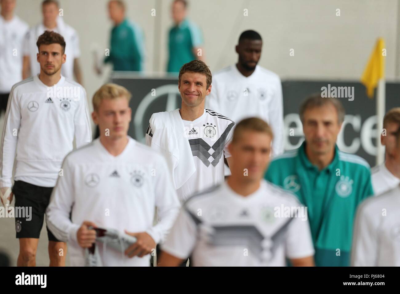 Munich, Deutschland. 04th Sep, 2018. firo: 04.09.2018, football ...