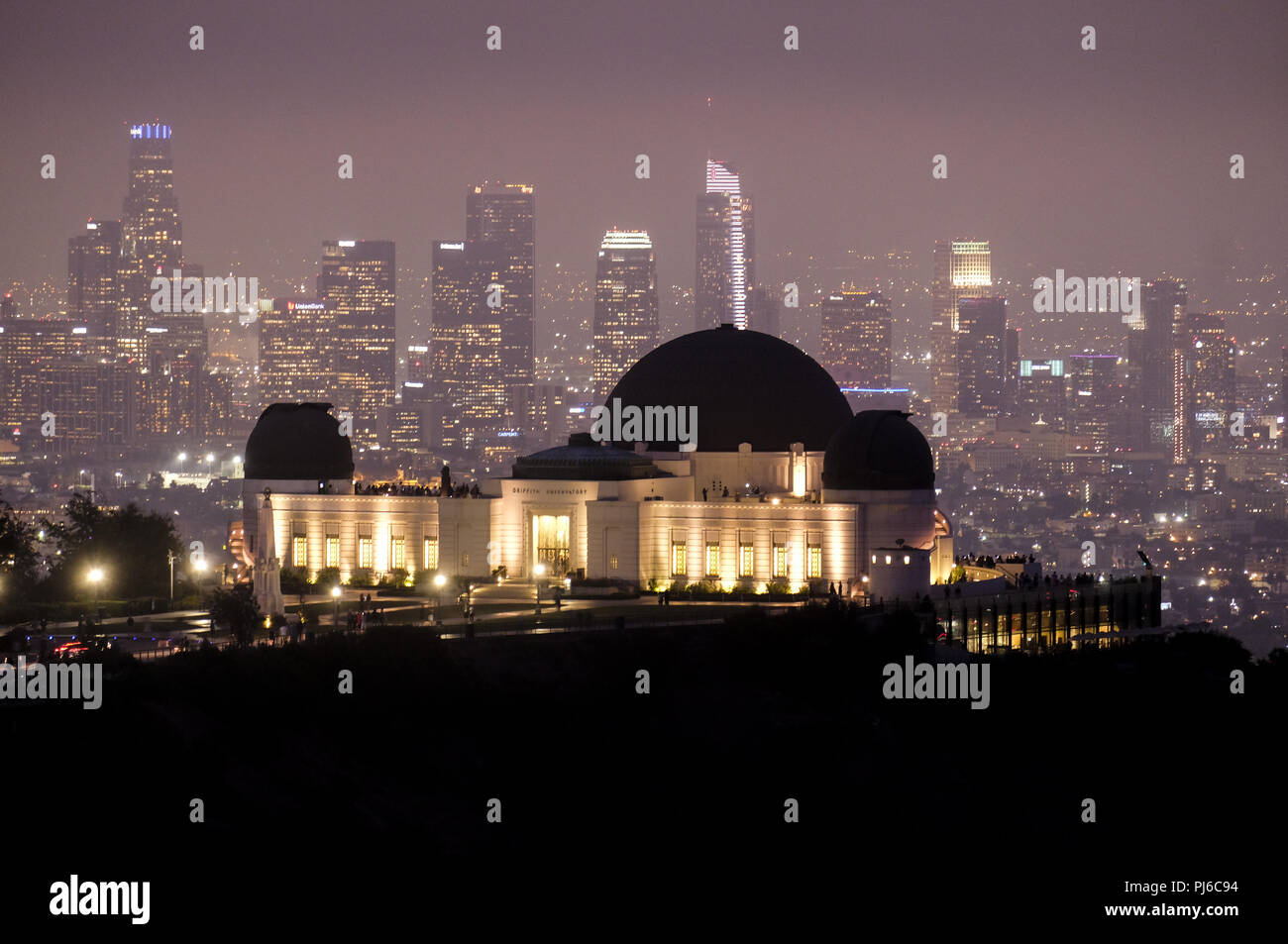 Los Angeles, California, USA. 4th Sep, 2018. A view of Griffith ...