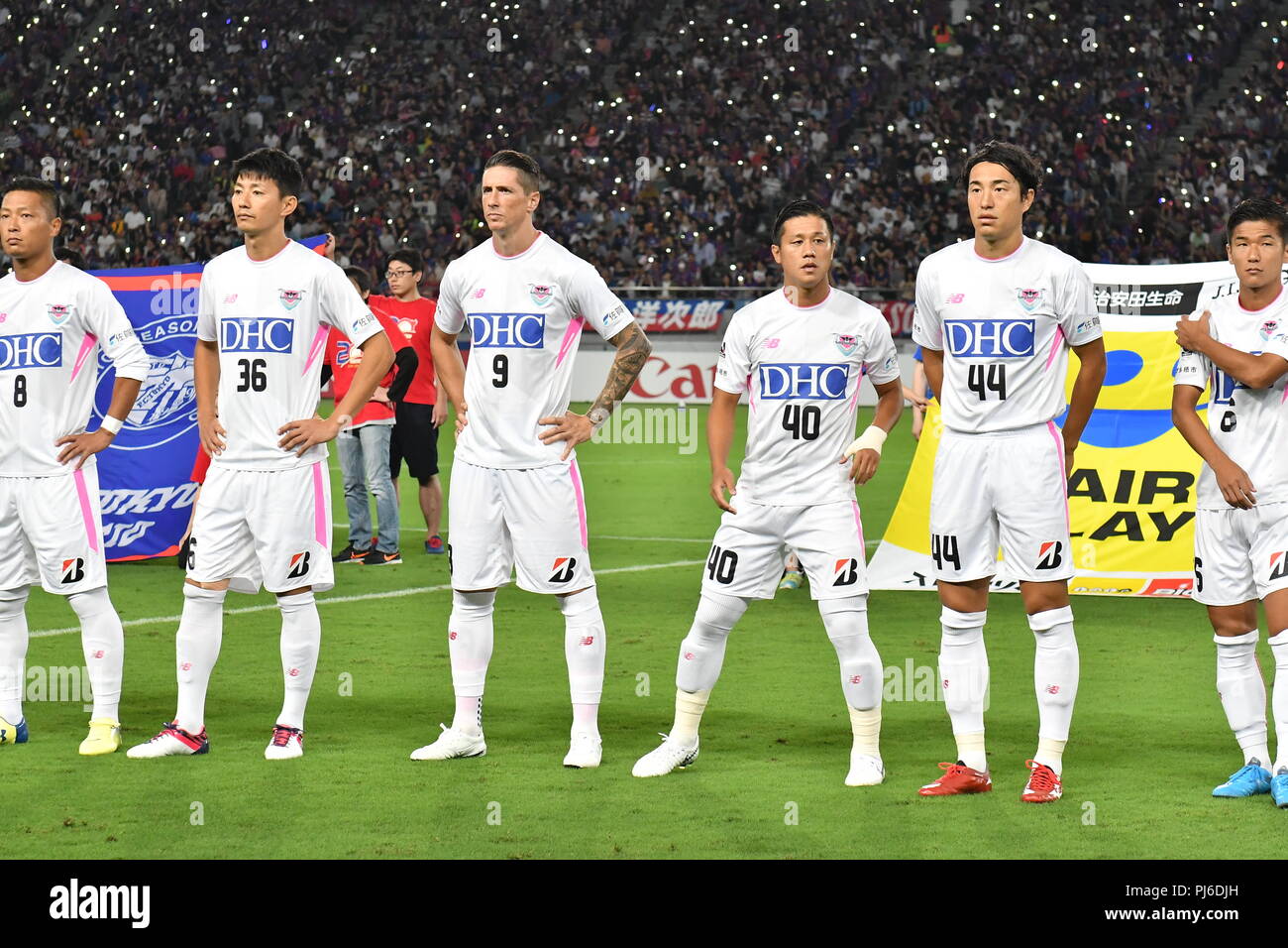 Tokyo, Japan. 2nd Sep, 2018. Sagan Tosu team group Football/Soccer ...
