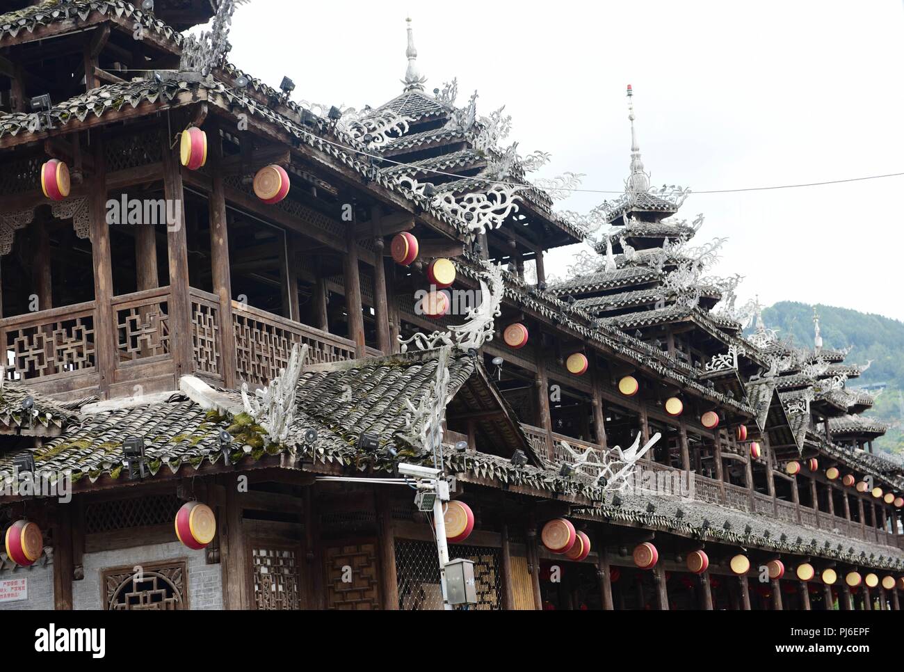 September 5, 2018 - Enshi, Enshi, China - Enshi, CHINA-The wind and ...