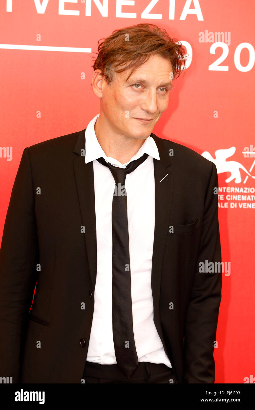 Venice, Italy. 4th Sep 2018. Oliver Masucci during the 'Werk ohne Autor ...