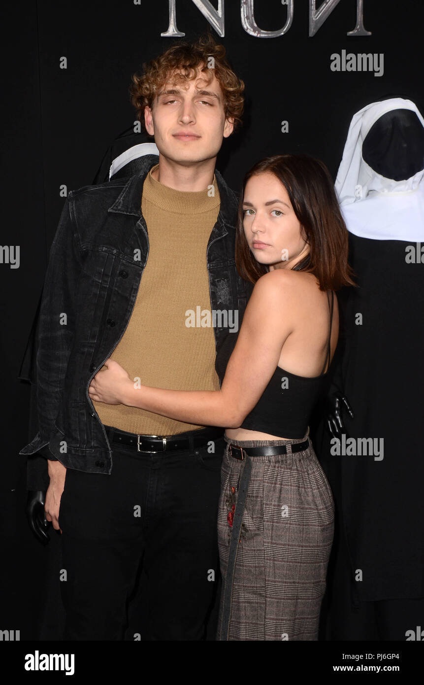 Hollywood, California, USA. 4th Sep, 2018. Andrew Lowe at The Nun World ...