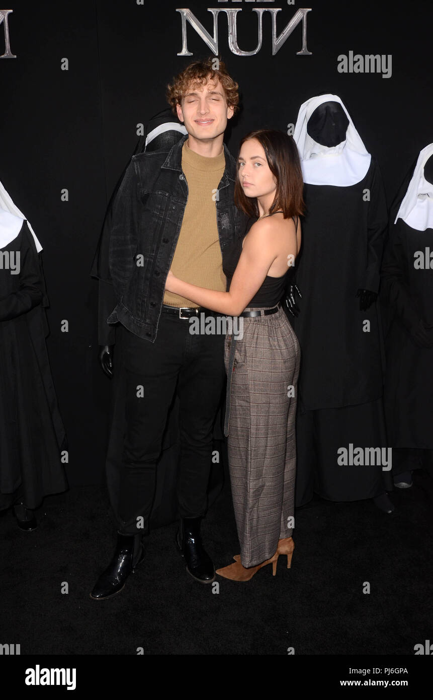 Hollywood, California, USA. 4th Sep, 2018. Andrew Lowe at The Nun World ...