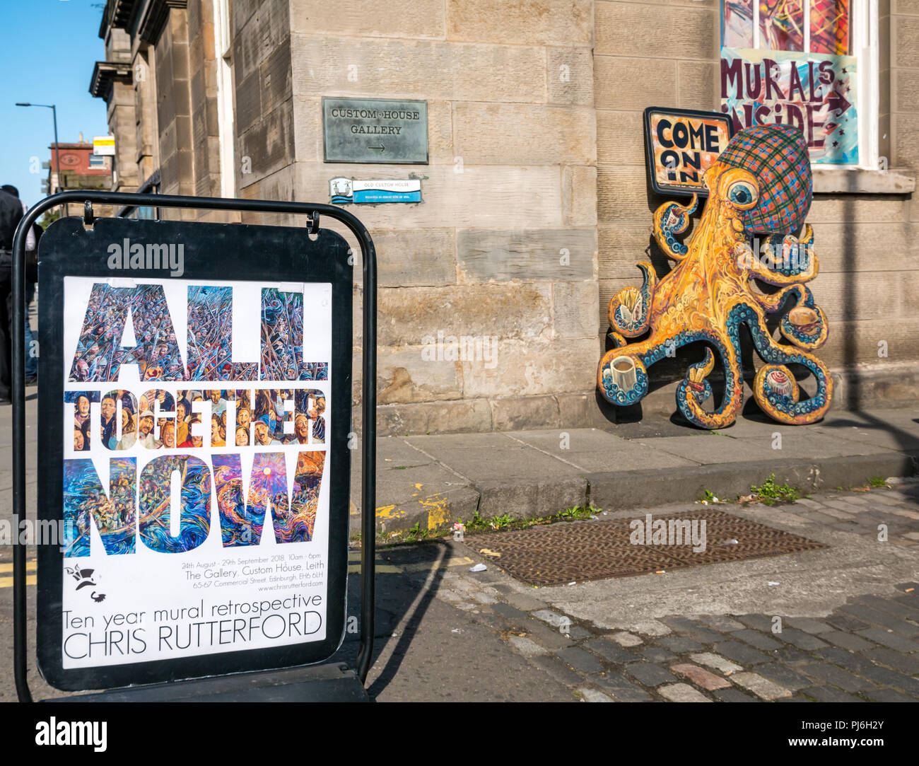 The Gallery, Custom House, Leith, Edinburgh, Scotland, UK. 5th ...