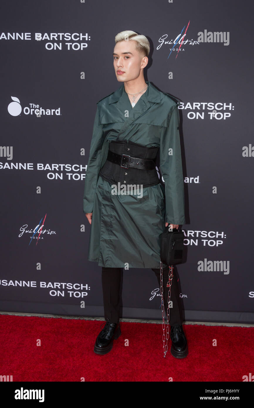 Los Angeles, USA. 4th September, 2018. Chester Lockhart poses on red ...