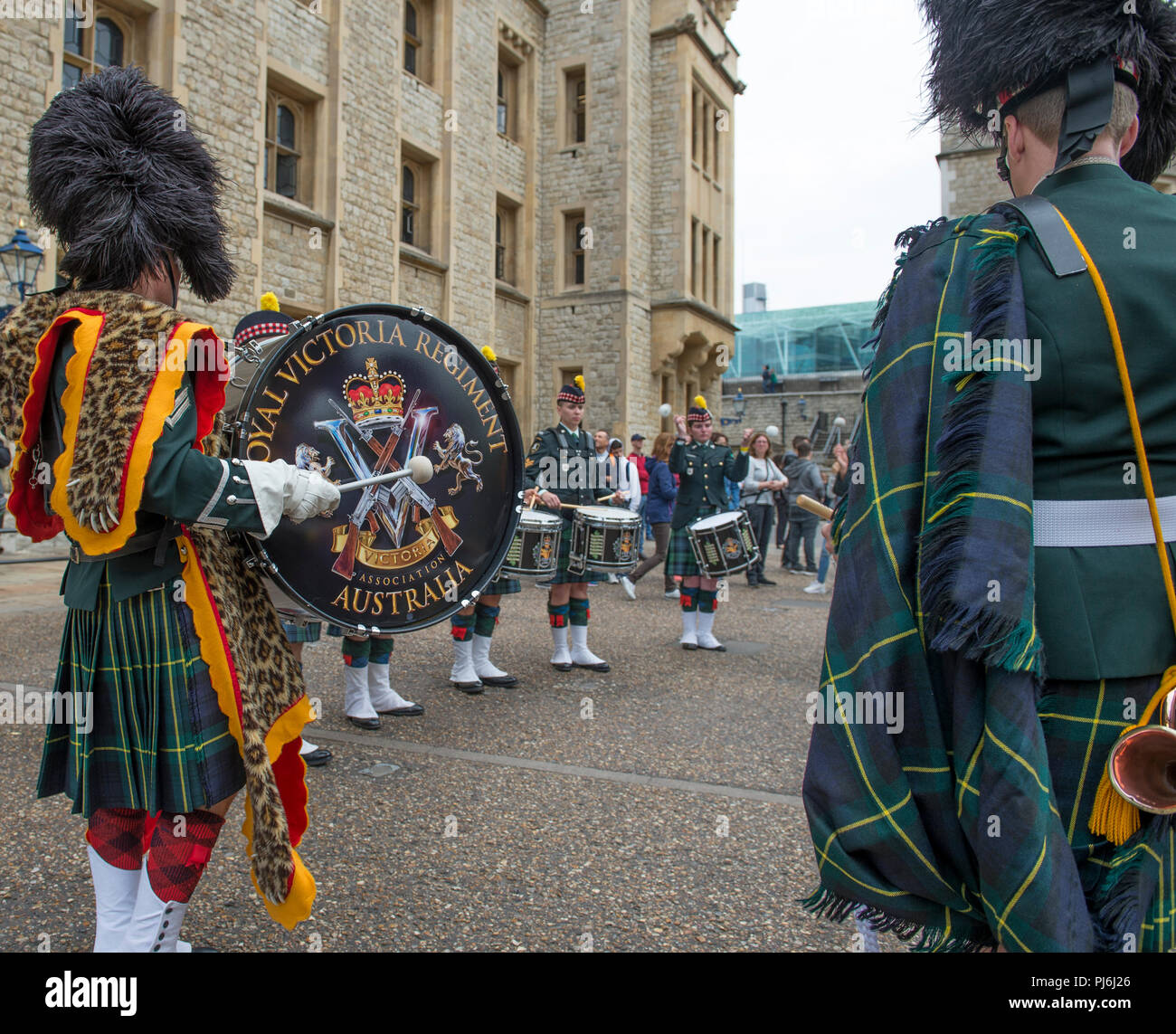City Of London Uk 5 September 2018 The Royal Regiment Of Fusiliers
