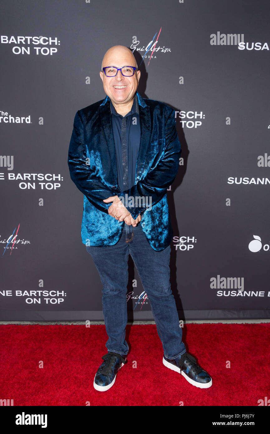 Los Angeles, USA. 4th September, 2018. Frank DeCaro poses on red carpet ...