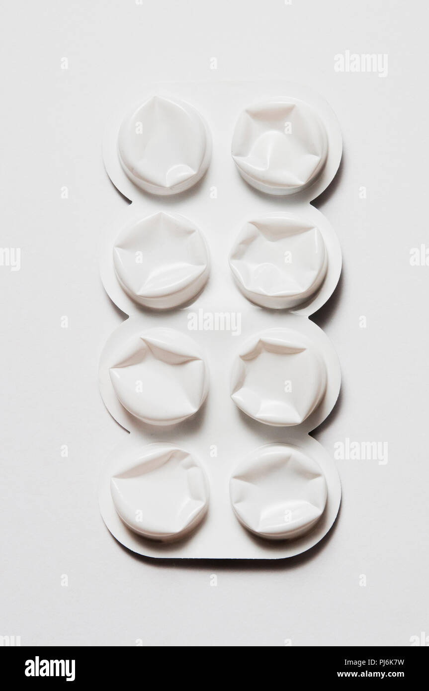 Empty Blister Pack Pills On High Resolution Stock Photography and ...