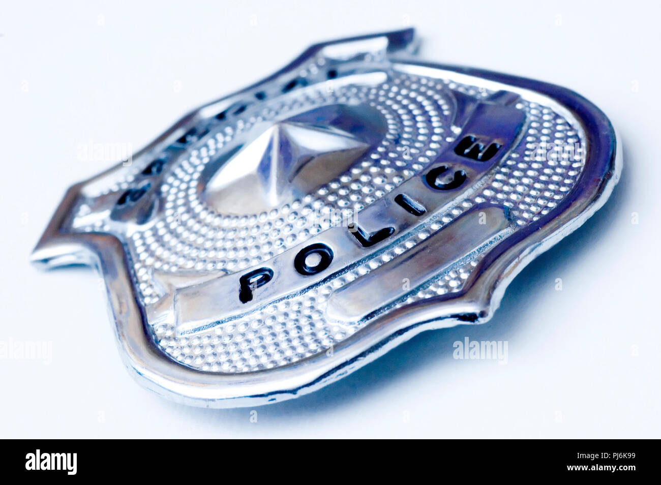Police metal hi-res stock photography and images - Alamy