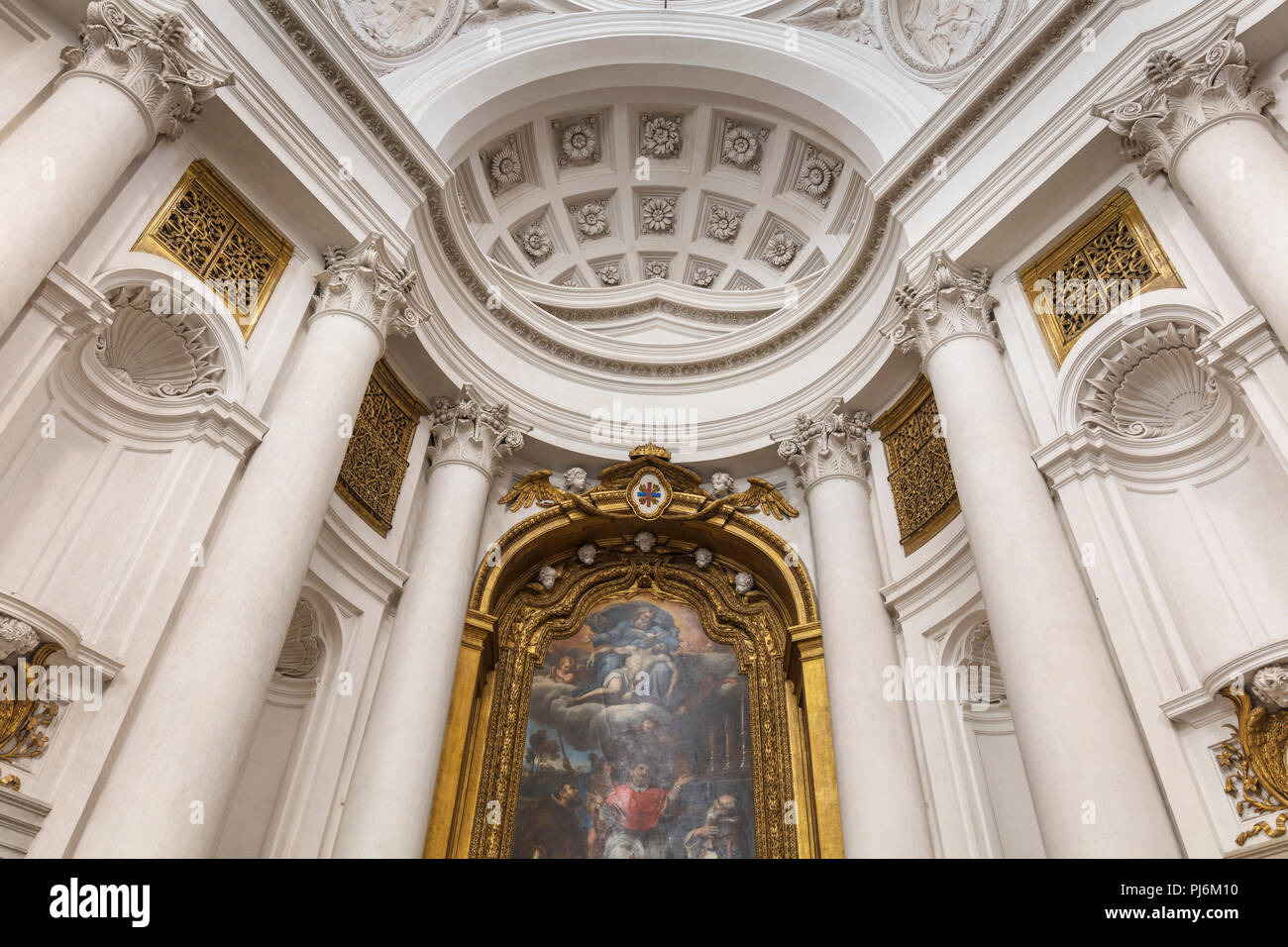 Church of Saint Charles at the Four Fountains (1638), San Carlo alle ...