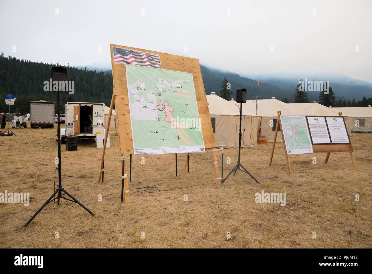 Map of pacific northwest area hi-res stock photography and images - Alamy