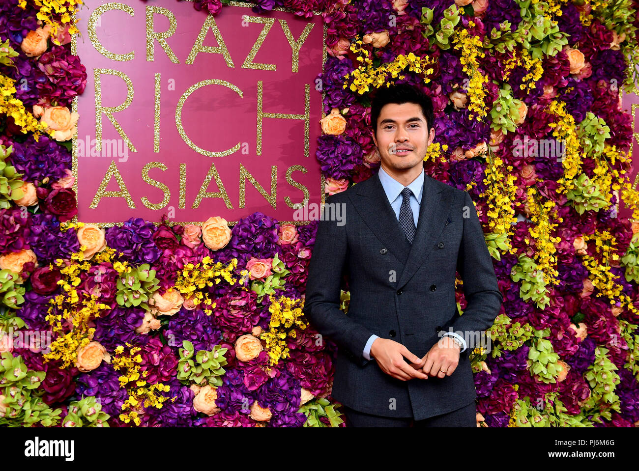 Henry Golding attending the Crazy Rich Asians Premiere held at Ham Yard ...