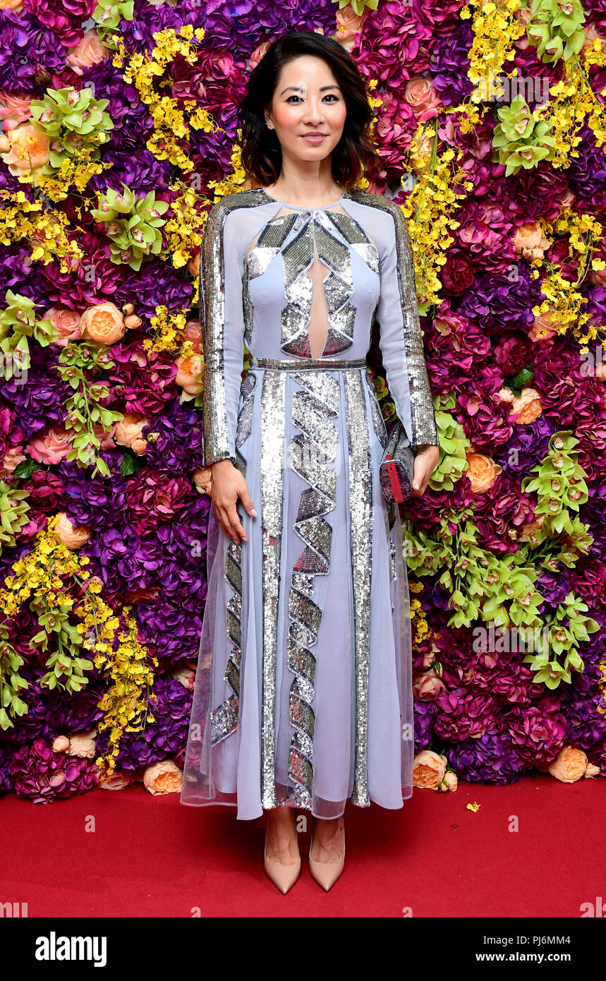 Jing Lusi attending the Crazy Rich Asians Premiere held at Ham Yard ...