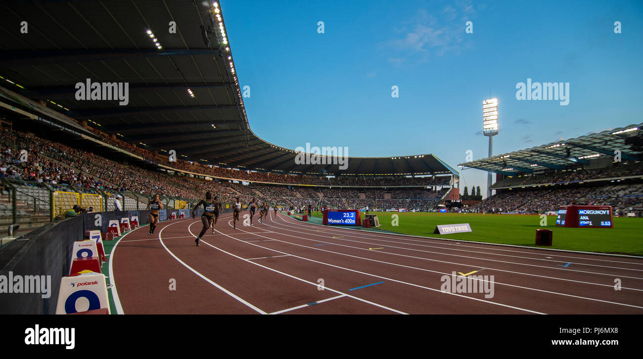 BRUSSELS - BELGIUM, 31 AUG 18. Jaide Stepter of the USA competing in ...