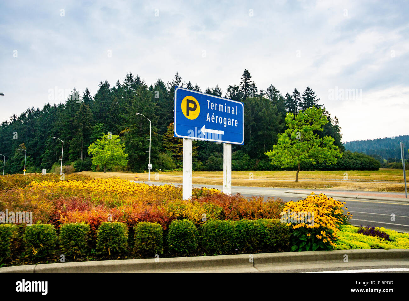 Victoria International Airport, Victoria British Columbia Canada the ...