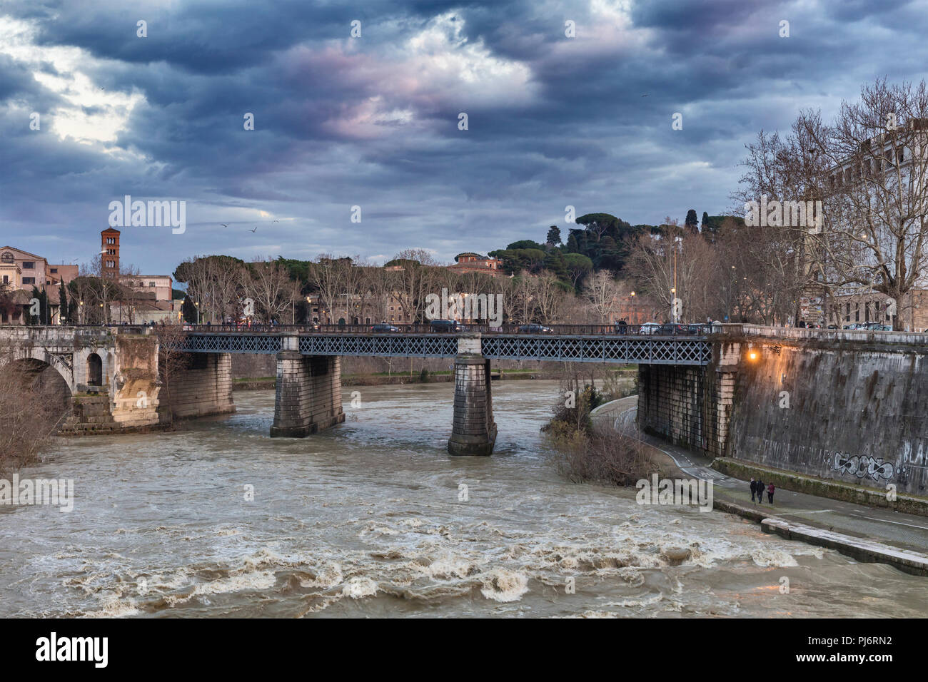 Palatino bridge hi-res stock photography and images - Alamy