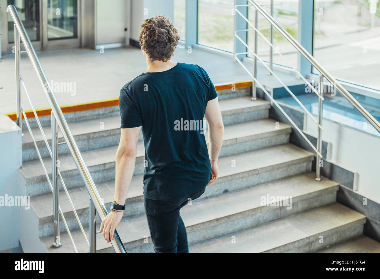 Man Climbing Window High Resolution Stock Photography and Images - Alamy