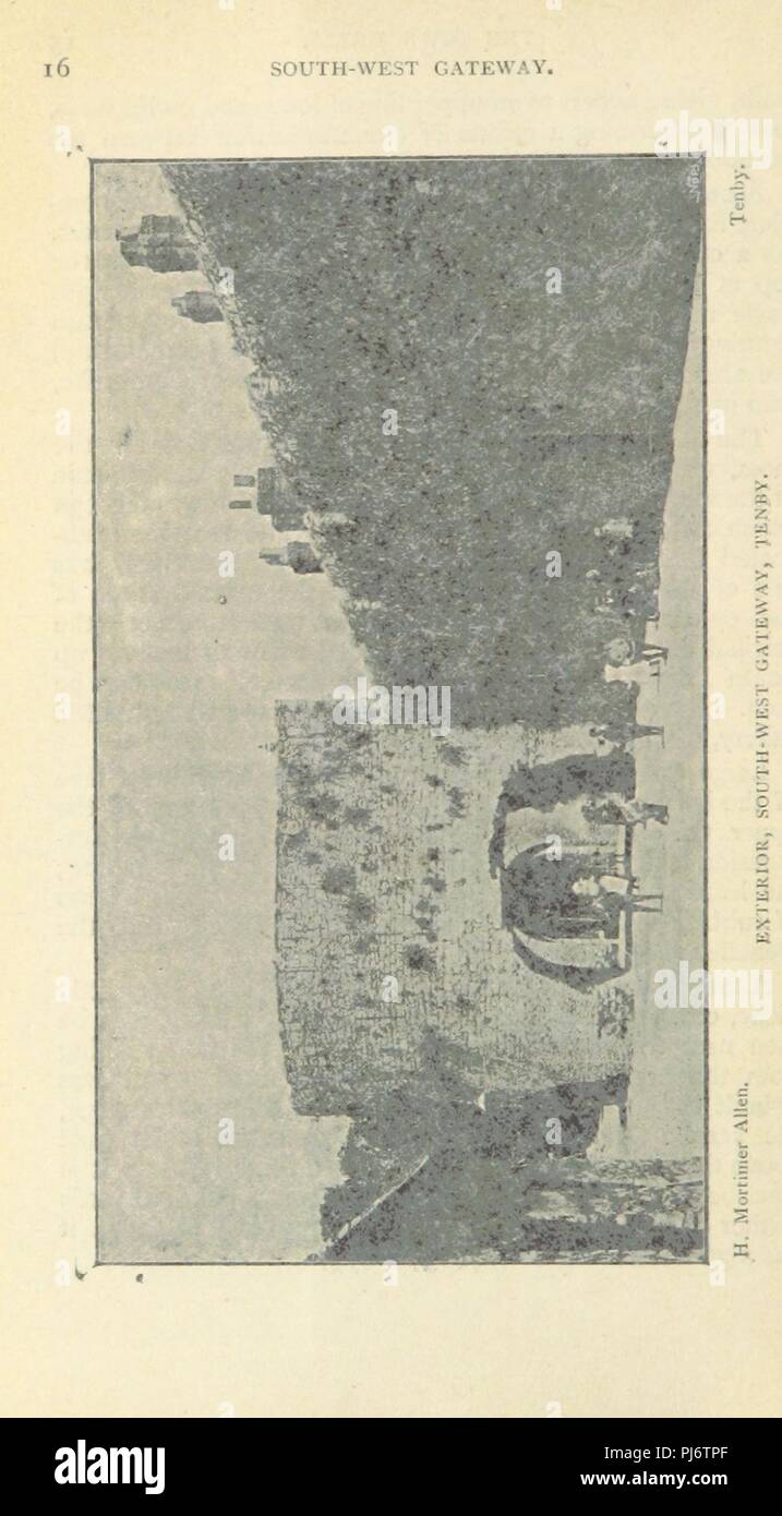 Tenby map hi-res stock photography and images - Alamy