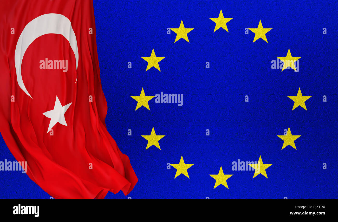 Turkey european union flag hi-res stock photography and images - Alamy