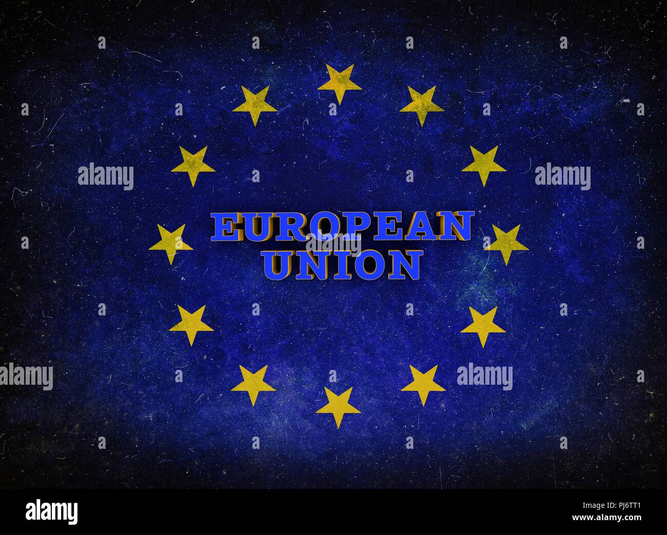European Union Flag Stock Photo - Alamy