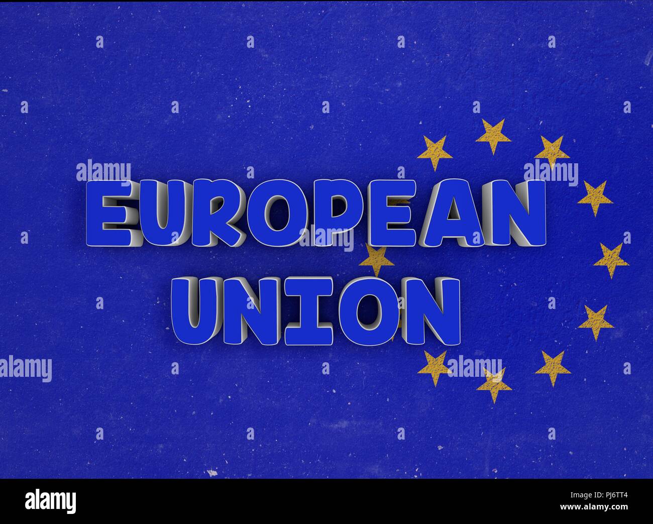 European Union Flag Stock Photo - Alamy