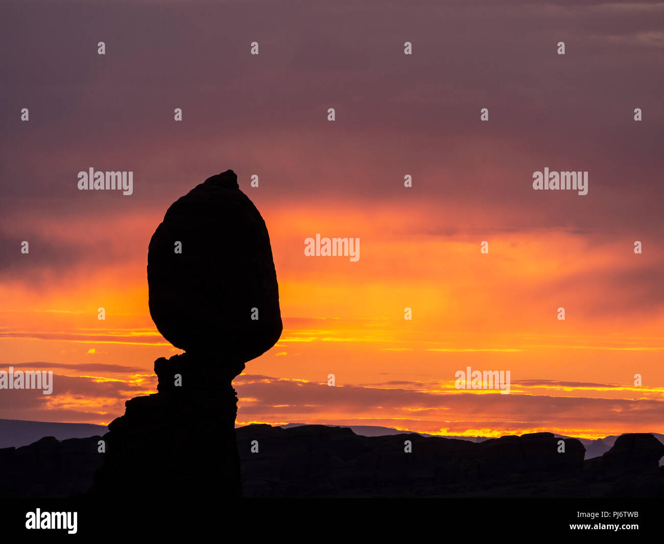 Moab desert sunset hi-res stock photography and images - Alamy