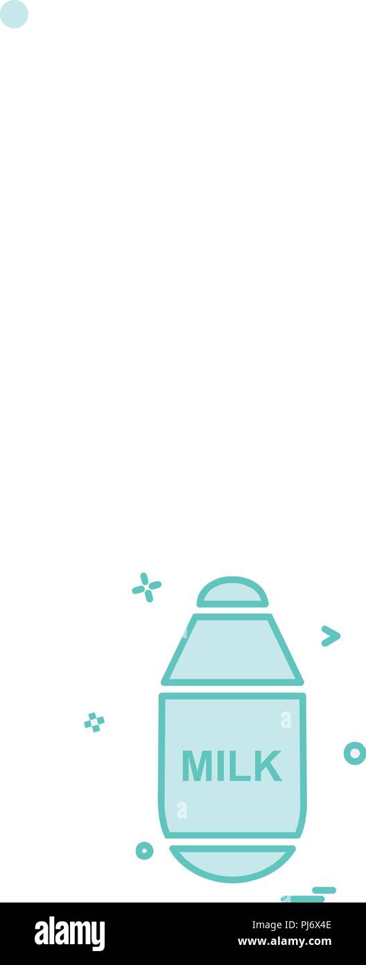 Milk icon design vector Stock Vector Image & Art - Alamy