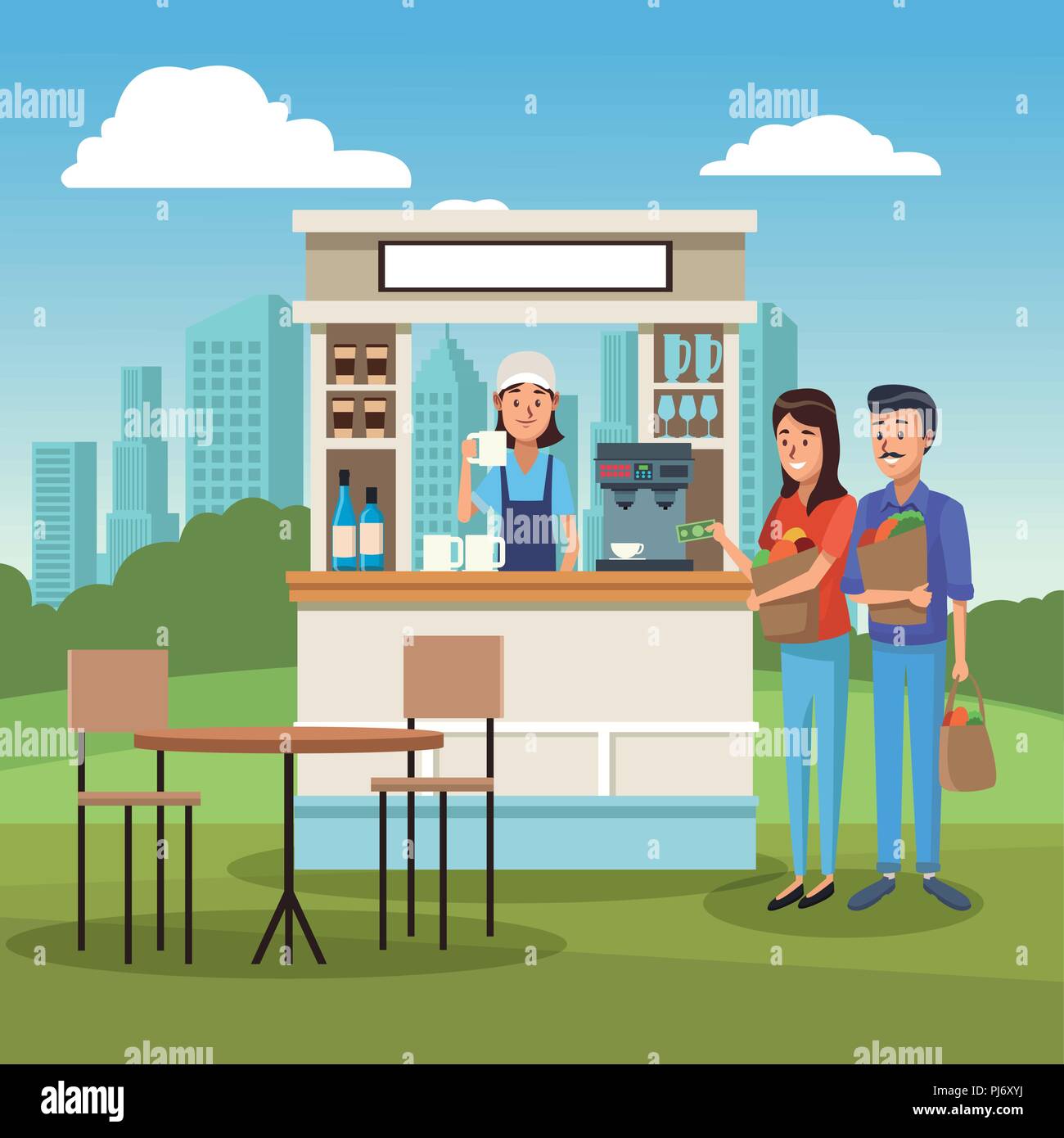 Retail park sign Stock Vector Images - Alamy