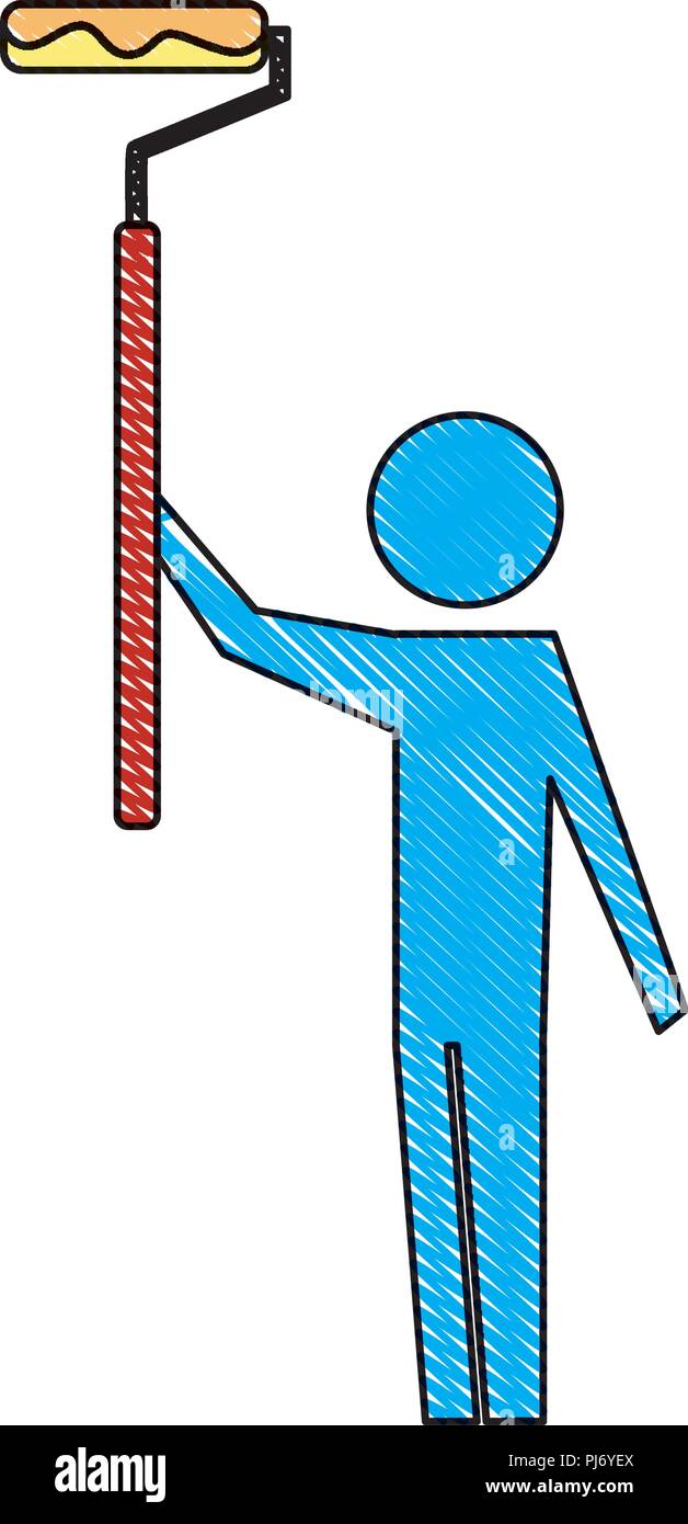 Manual roller Stock Vector Images - Alamy